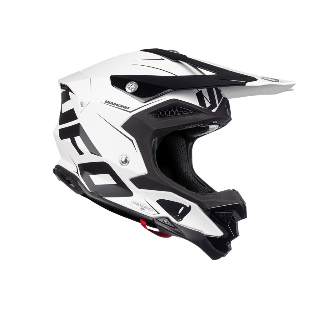 DIAMOND BLACK AND WHITE kaciga | Maxmoment